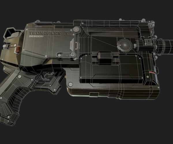 ArtStation - Gun Sci-Fi | Game Assets