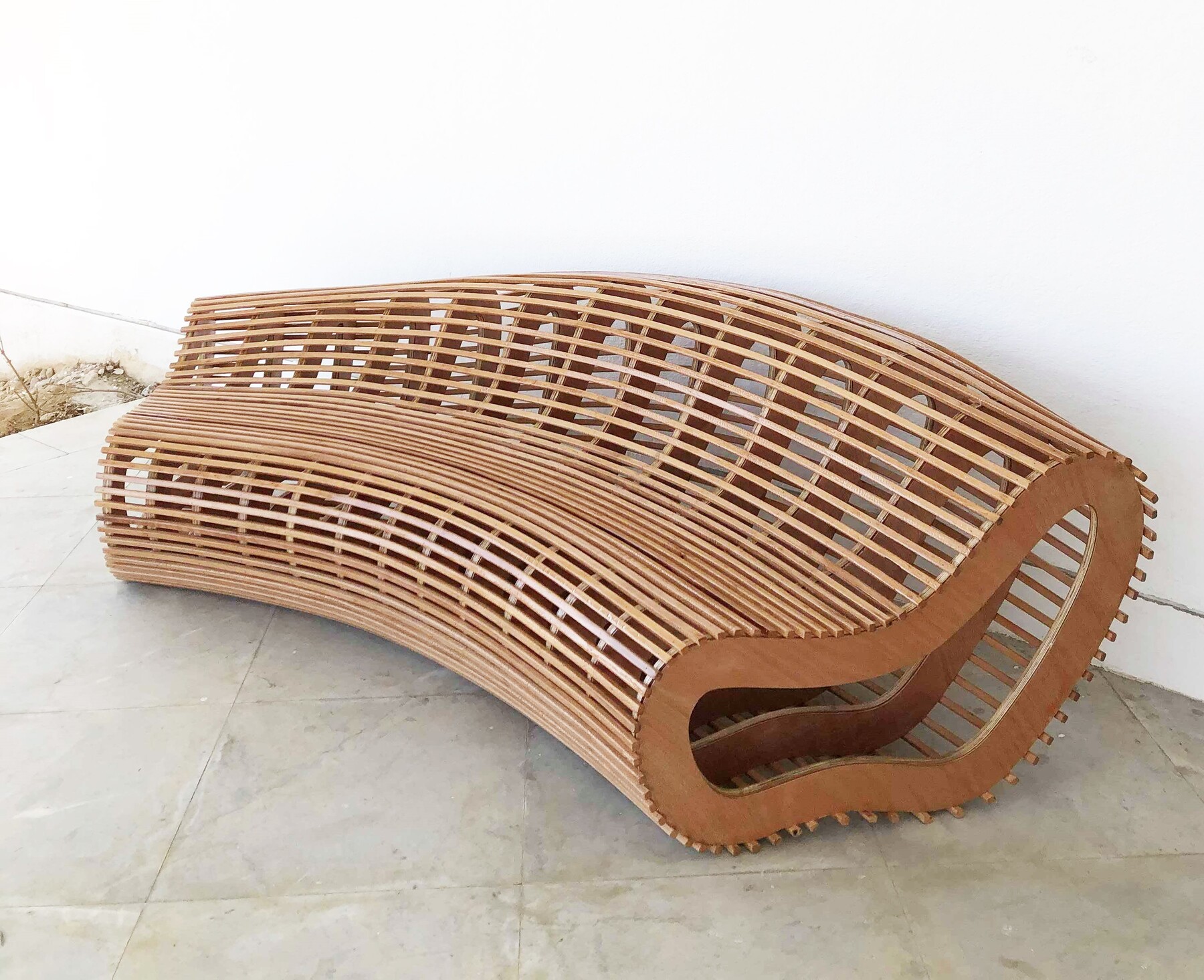 ArtStation - Curved Bench Parametric | Resources