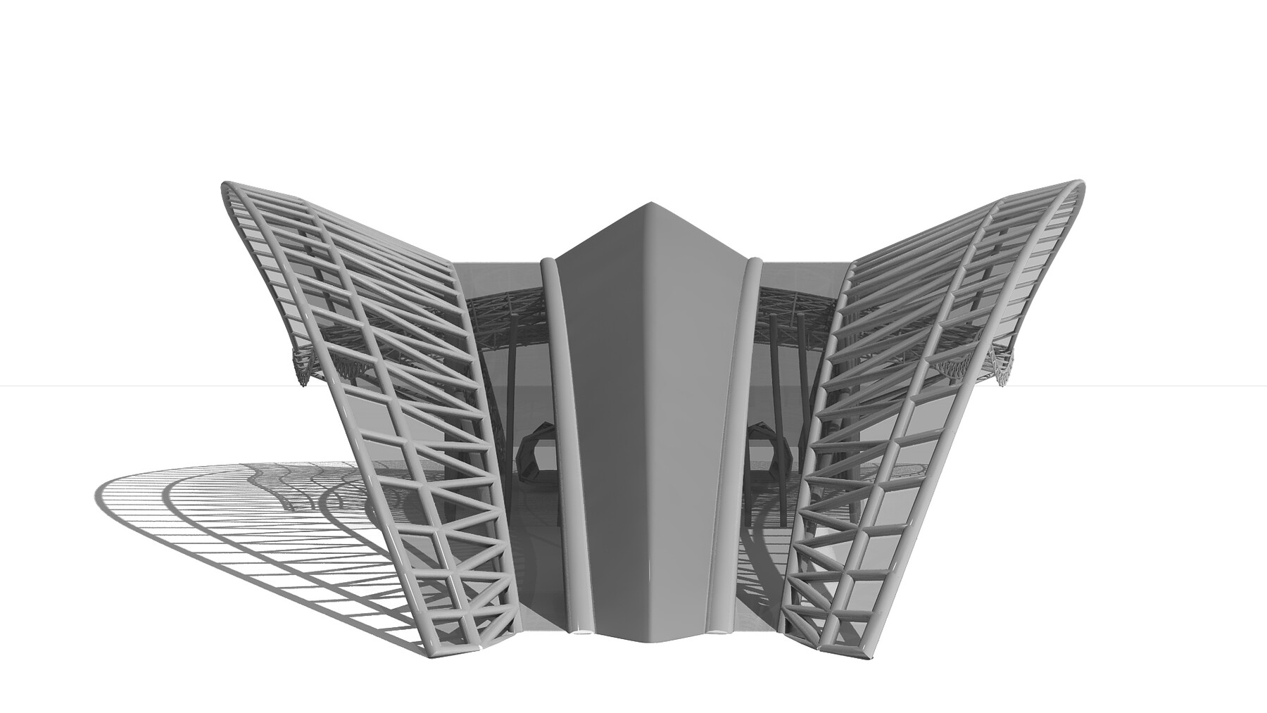 ArtStation - Parametric Shaded Station Structure | Resources