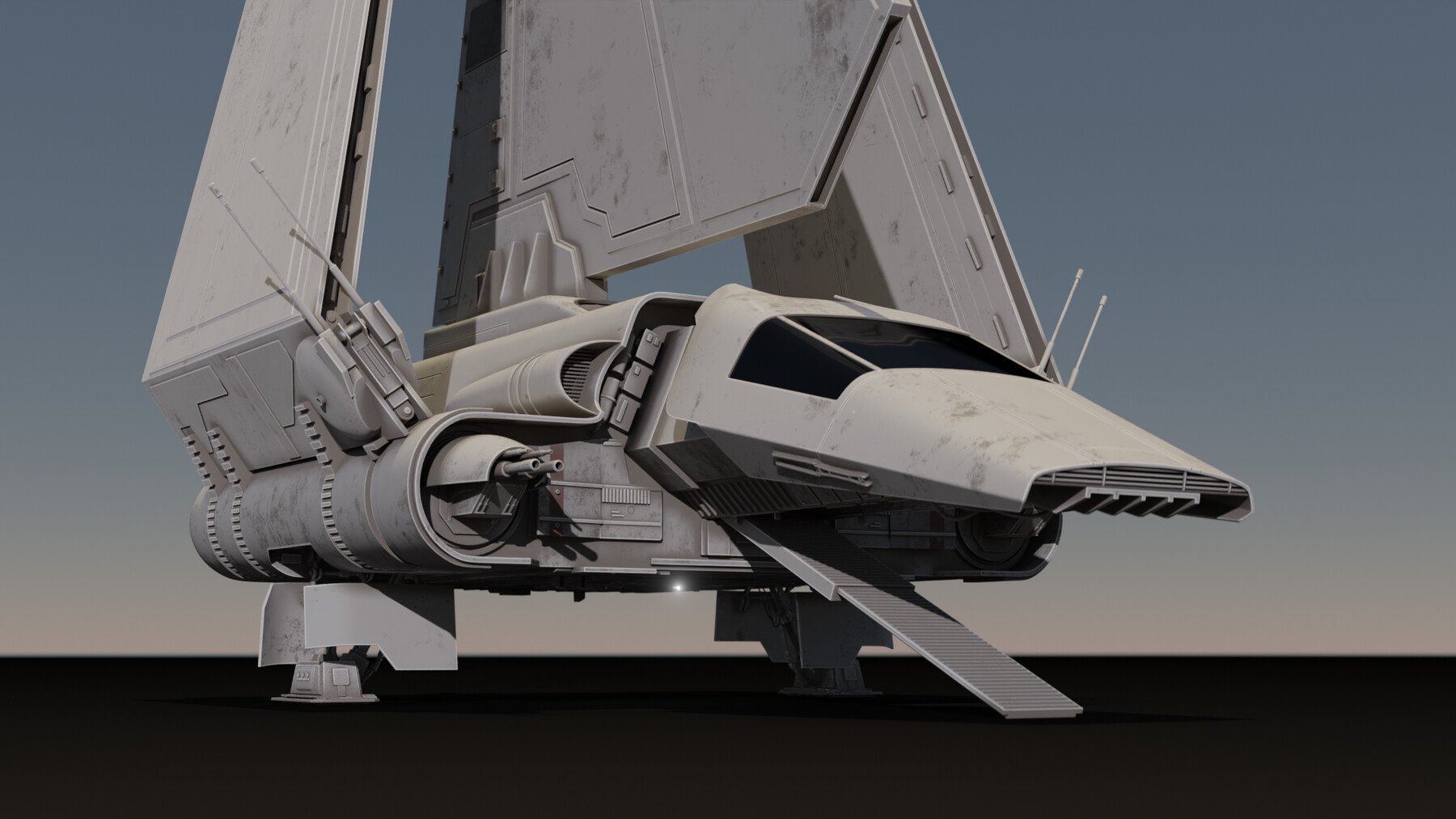 ArtStation - Lambda shuttle | Resources