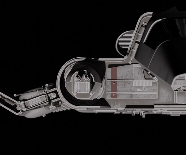 ArtStation - Lambda shuttle | Resources