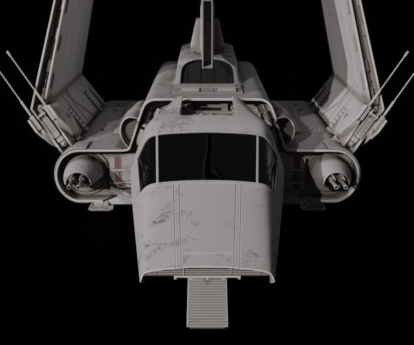 ArtStation - Lambda shuttle | Resources