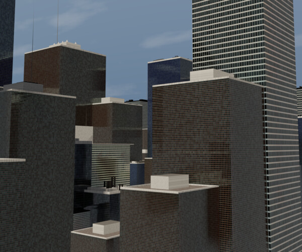 ArtStation - Cityscape | Game Assets