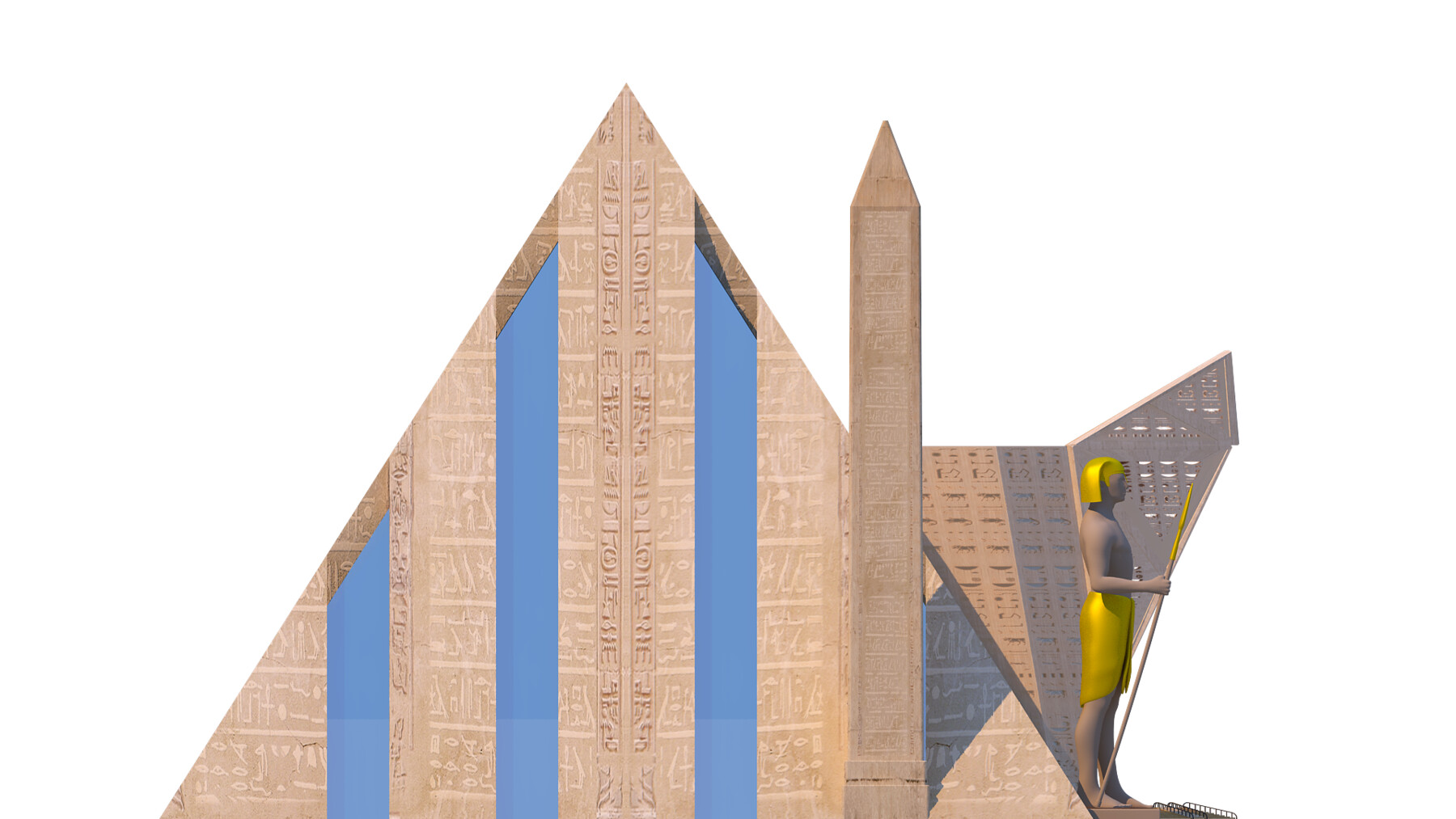 ArtStation - Modern Egyptian Pyramids | Resources