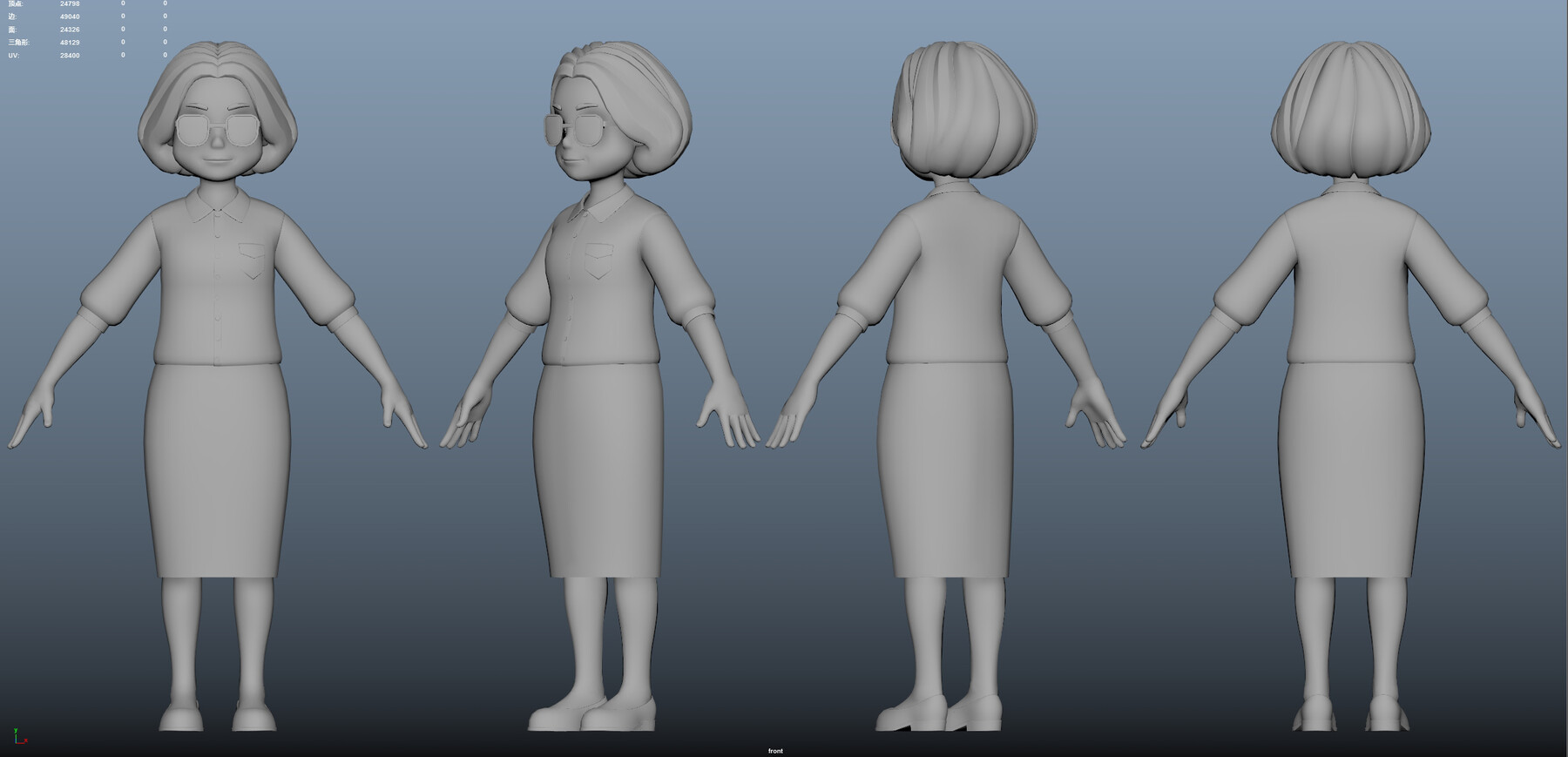 ArtStation - cartoon teacher | Resources