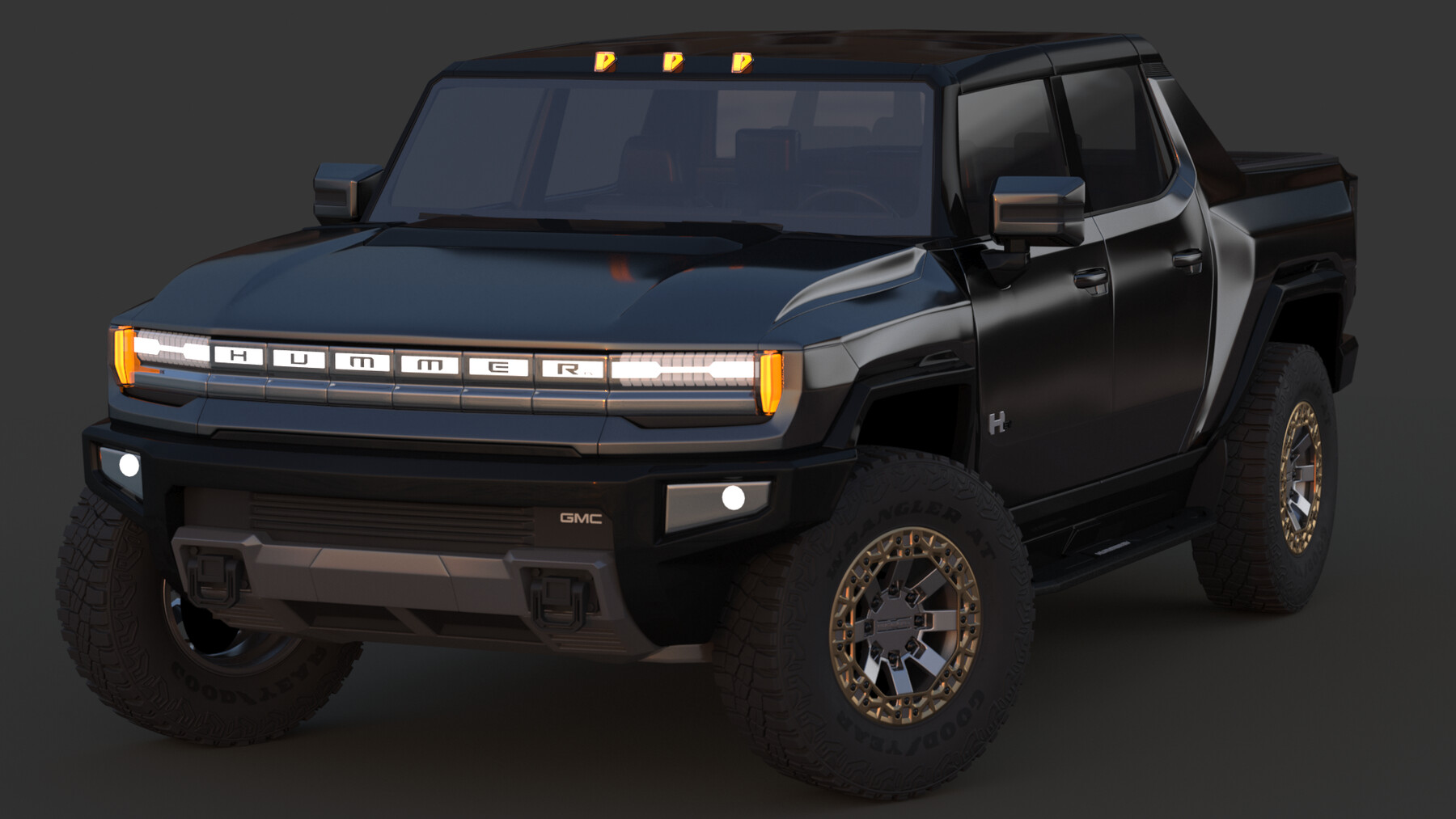 ArtStation - 3d Model Hummer EV | Resources