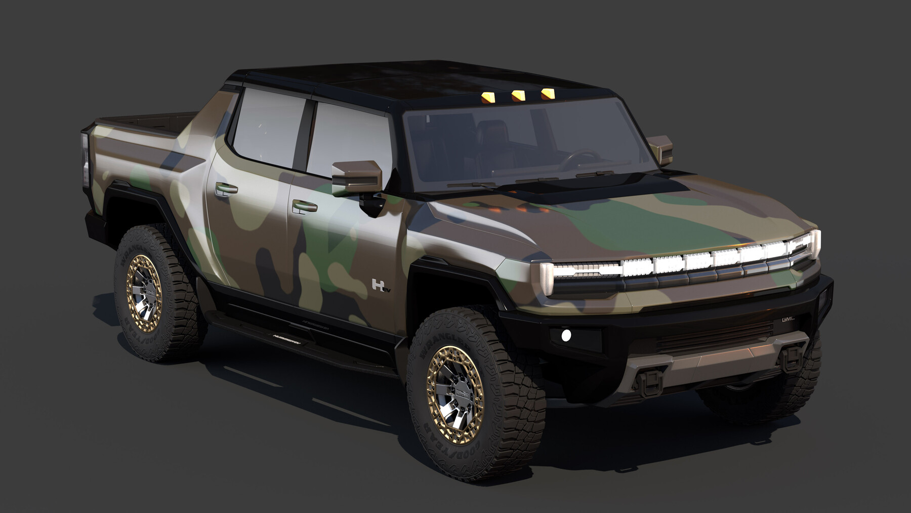 ArtStation - 3d Model Hummer EV | Resources