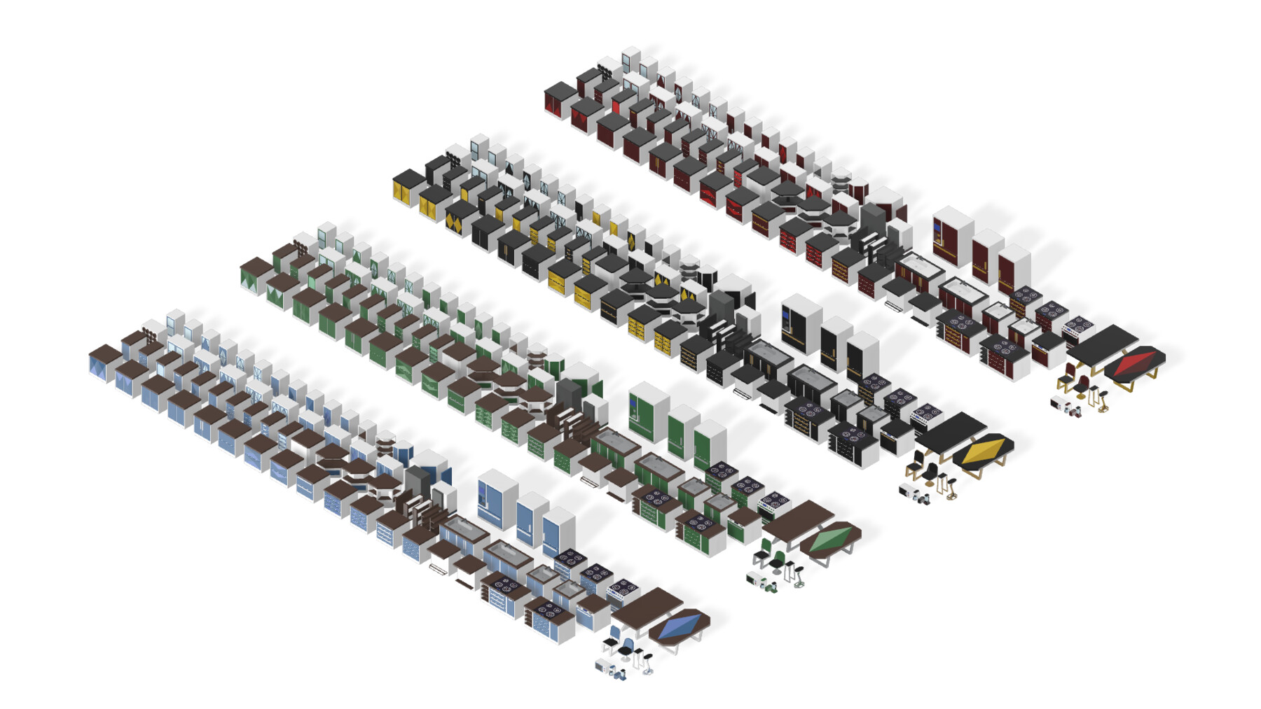 ArtStation - Modular Kitchen Assets | Game Assets