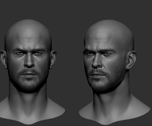 ArtStation - Thor Head | Resources