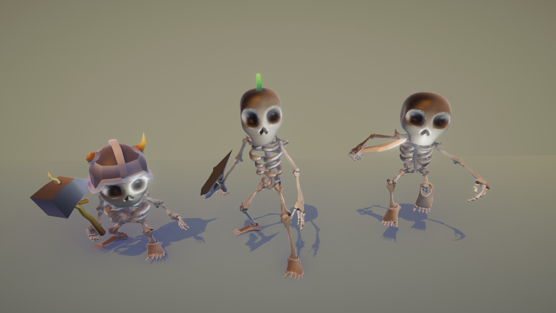 ArtStation - Skeleton soldiers | Resources