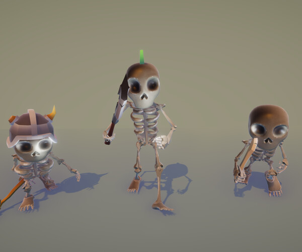 ArtStation - Skeleton soldiers | Resources