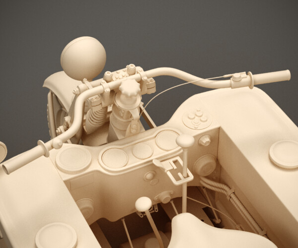 ArtStation - Kettenkrad 1944 | Resources