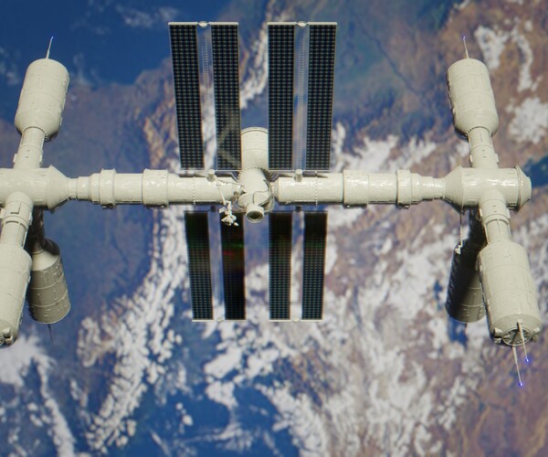 ArtStation - Docking spaceship | Resources