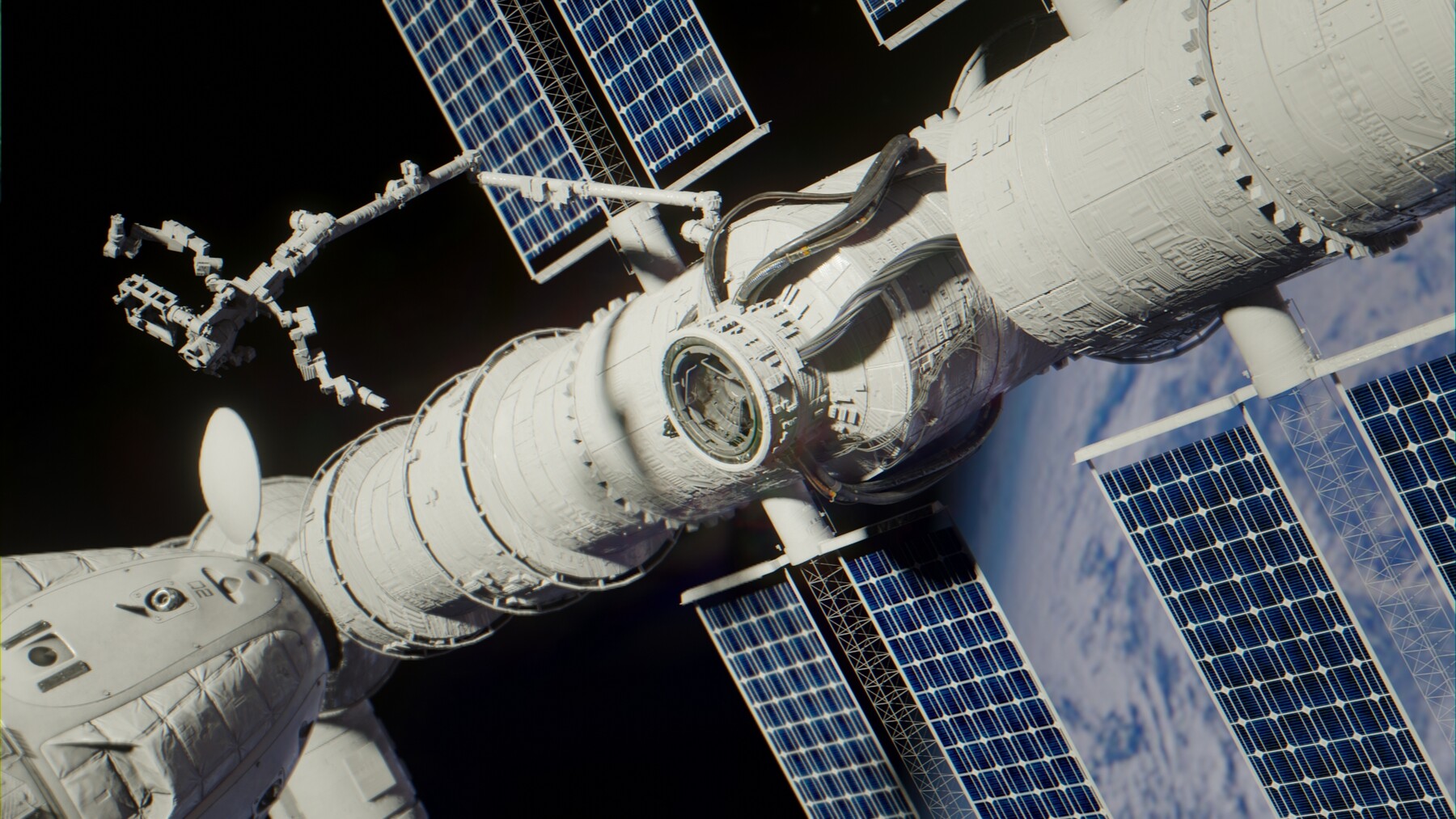 ArtStation - Docking spaceship | Resources