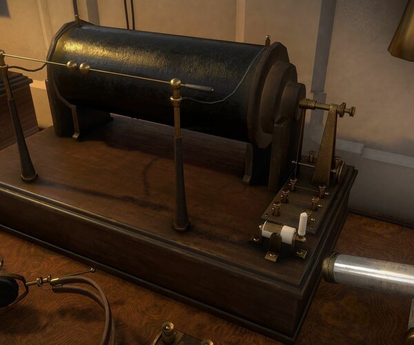 ArtStation - Titanic Marconi's Room | Game Assets