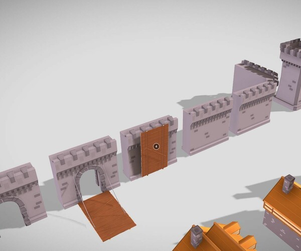 ArtStation - Low Poly Mega Assets Pack | Game Assets