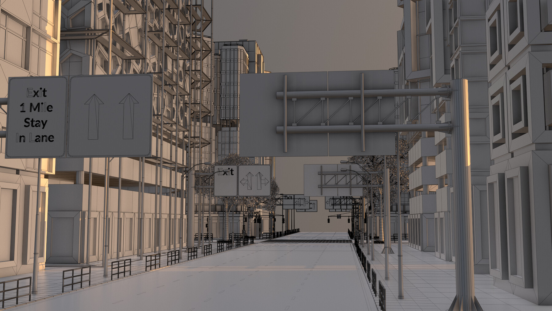 ArtStation - City Intersection 102 | Resources