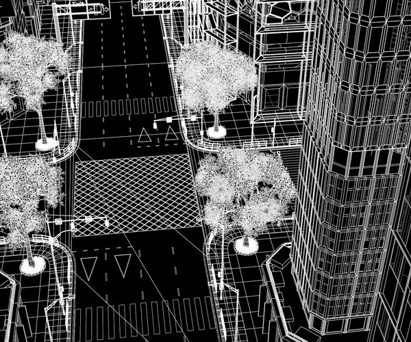 ArtStation - City Intersection 102 | Resources