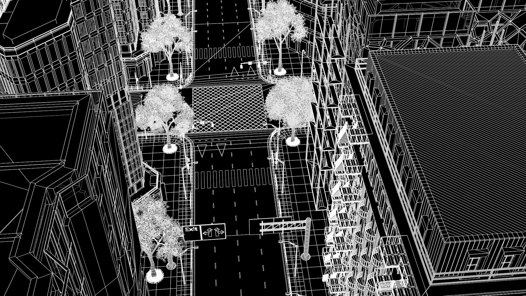 ArtStation - City Intersection 102 | Resources