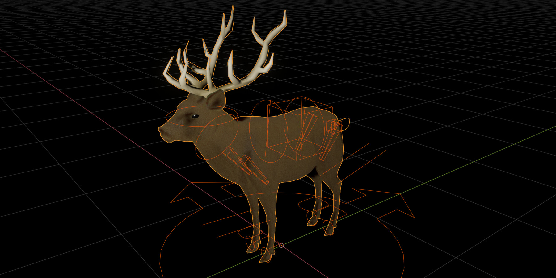 ArtStation - Rigged Deer | Resources