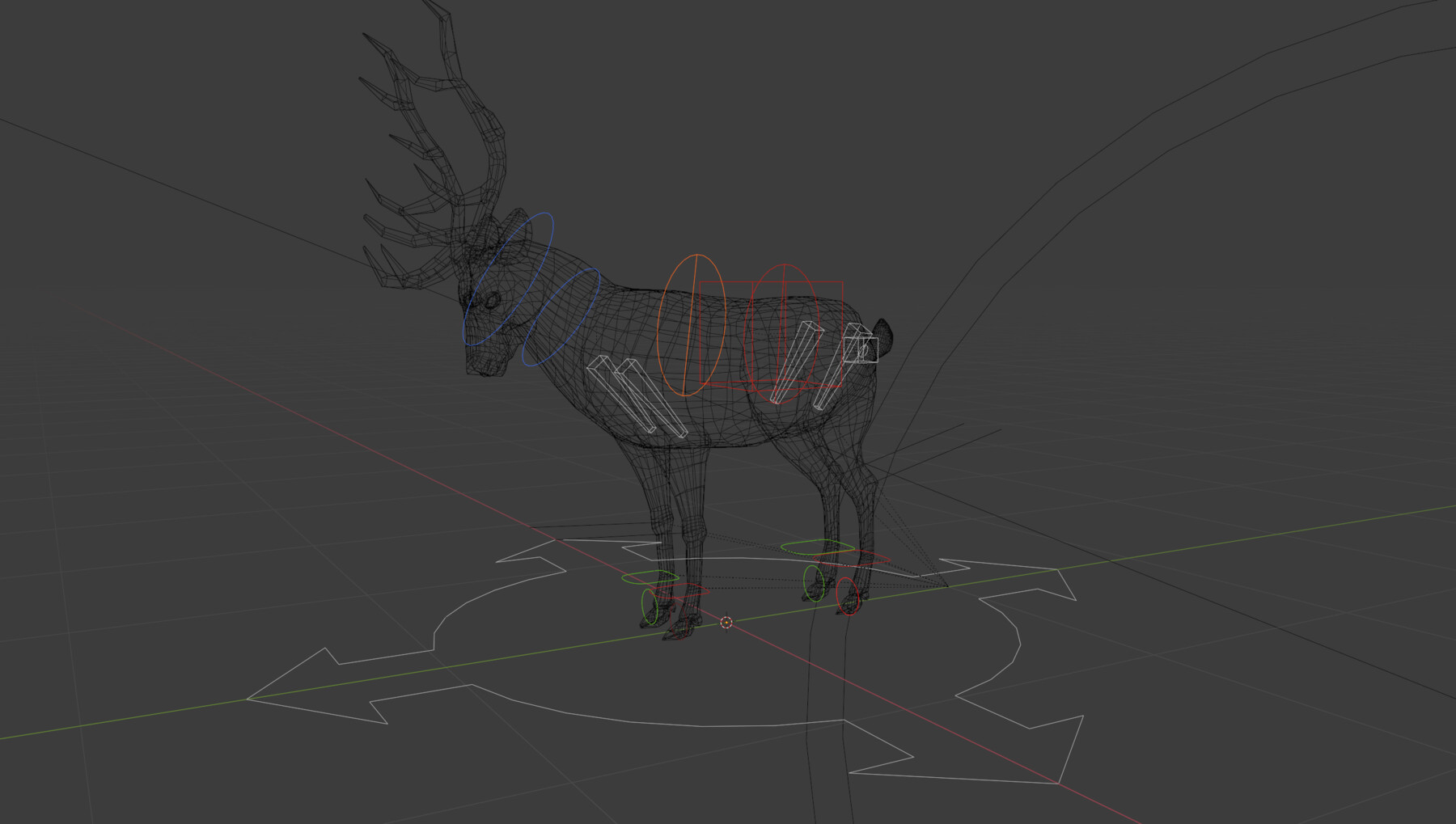 ArtStation - Rigged Deer | Resources