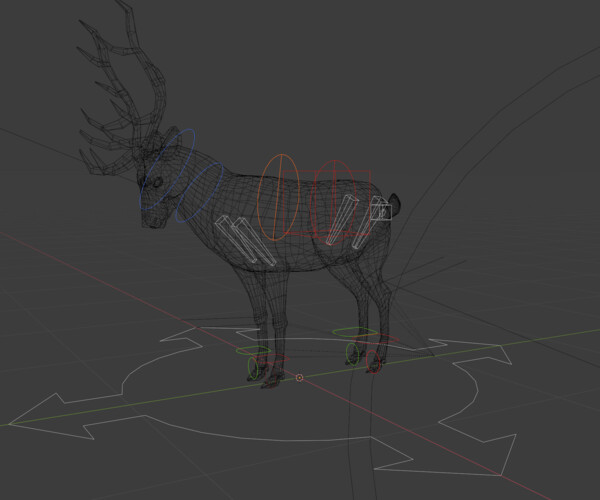 ArtStation - Rigged Deer | Resources