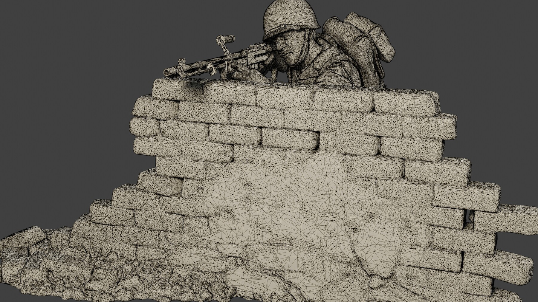 ArtStation - American soldiers ww2 Pack A10 | Resources