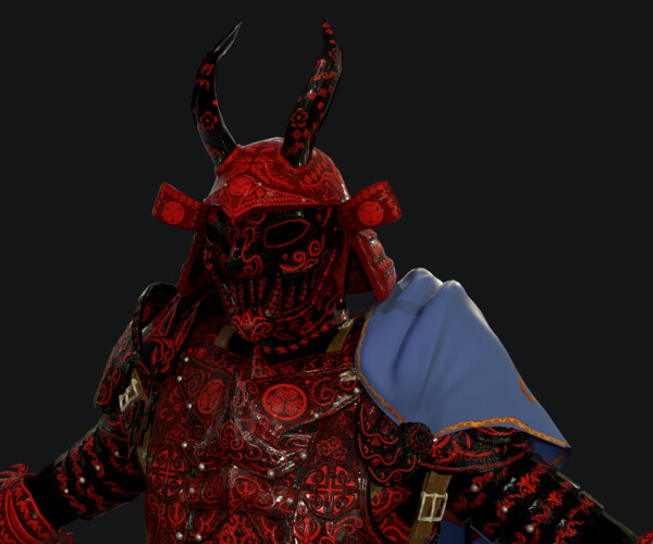 ArtStation - Red Samurai Armor | Resources