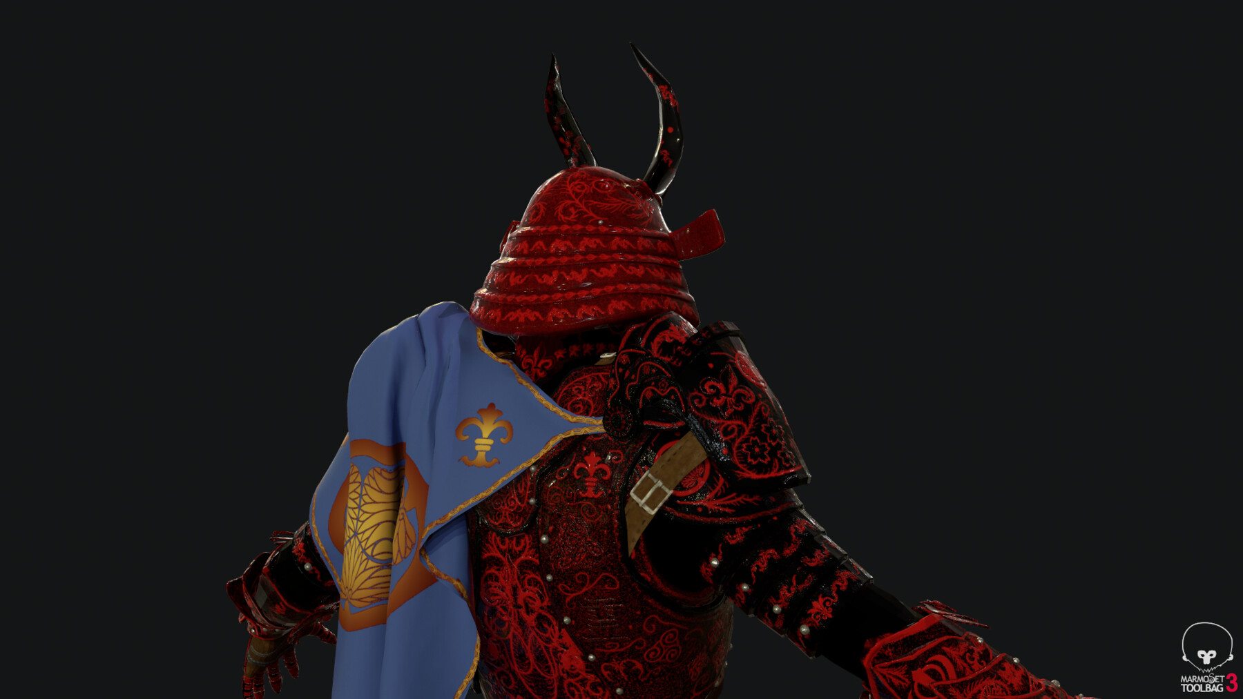 ArtStation - Red Samurai Armor | Resources