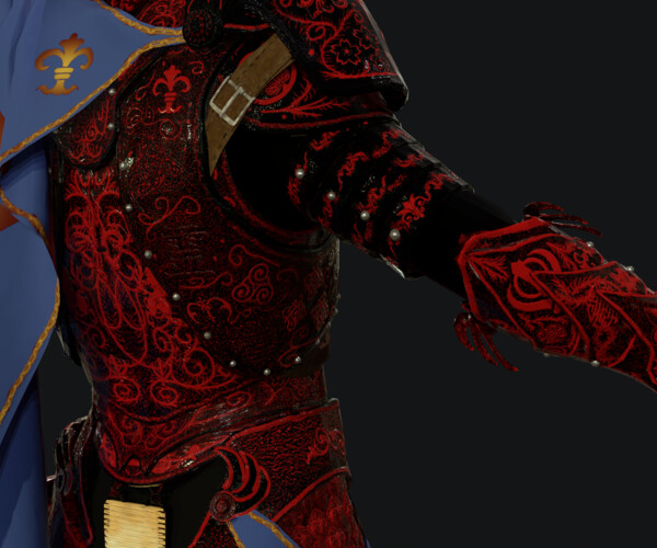 ArtStation - Red Samurai Armor | Resources