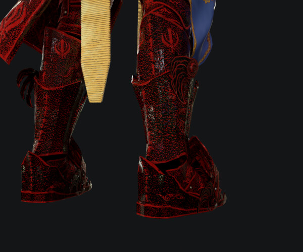 ArtStation - Red Samurai Armor | Resources