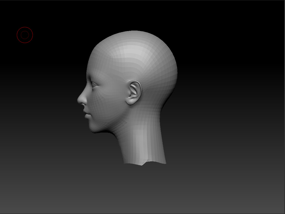 ArtStation - female head | Game Assets