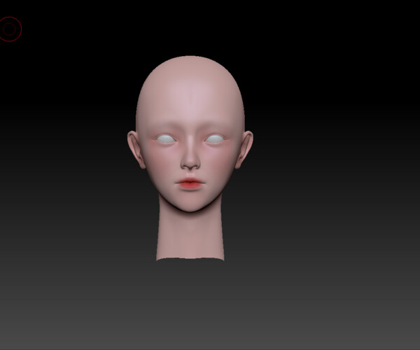 ArtStation - female head | Game Assets