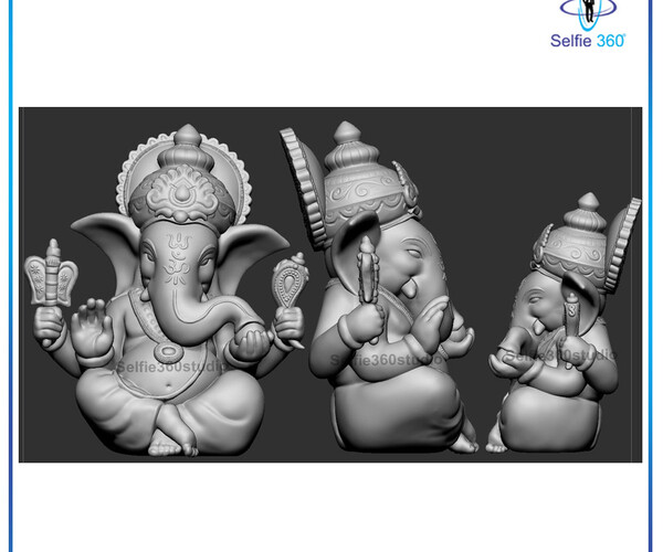 ArtStation - Ganesha Idol 3D Printable model | Resources