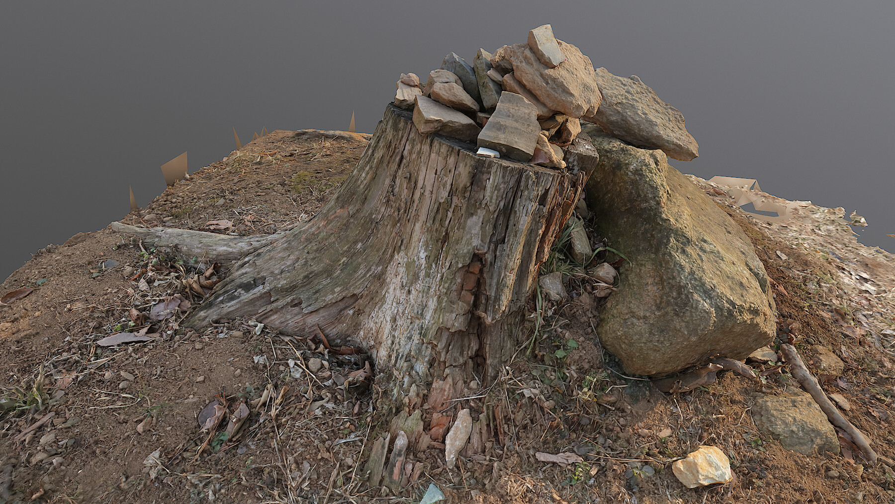 ArtStation - Photoscan_OBJ_0084_only HighPoly Mesh (16K Texture) | Game ...