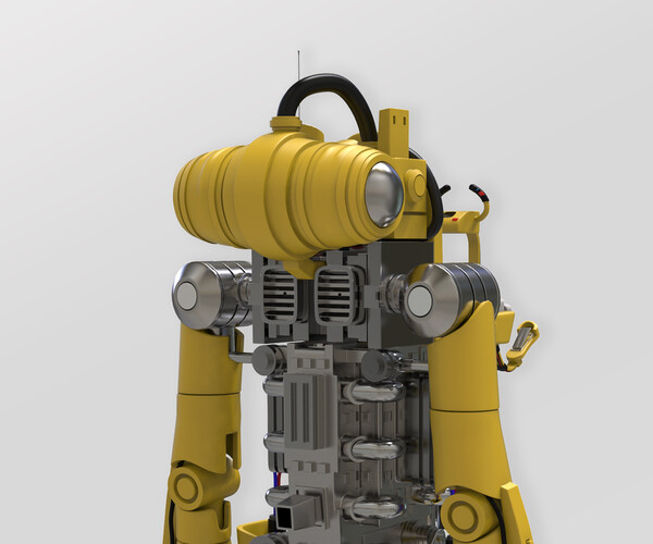 ArtStation - Robot character 3d model | Game Assets