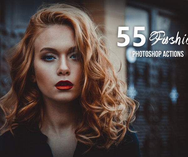 ArtStation - 55 Fashion Photoshop Actions | Resources