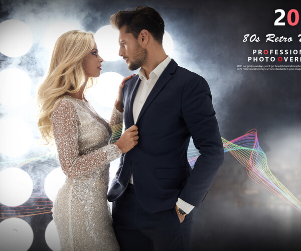 ArtStation - 80s Retro Wave Photo Overlays | Resources