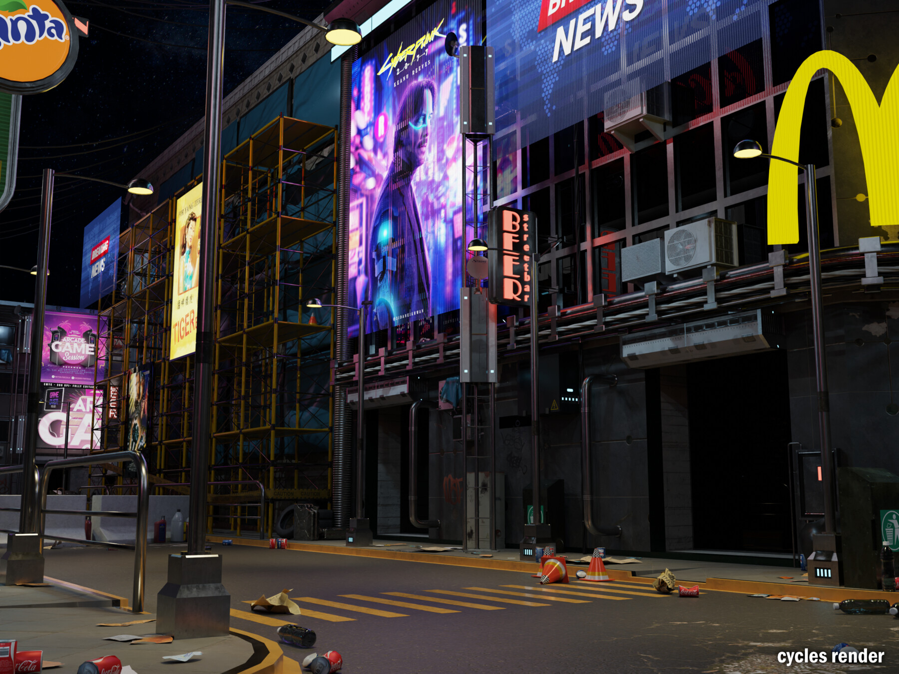 ArtStation - Cyberpunk 2041 | Game Assets