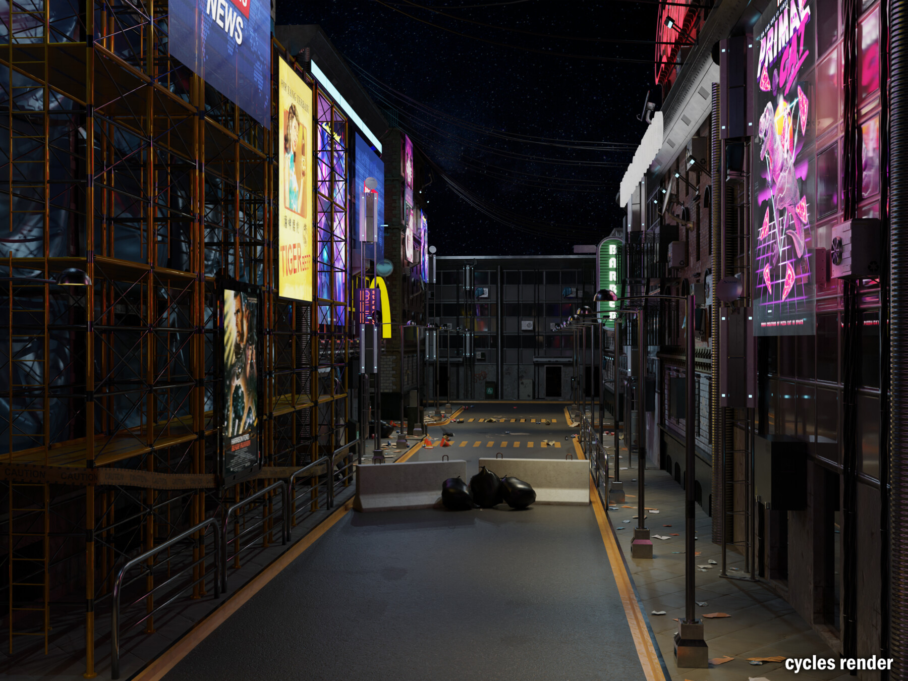 ArtStation - Cyberpunk 2041 | Game Assets