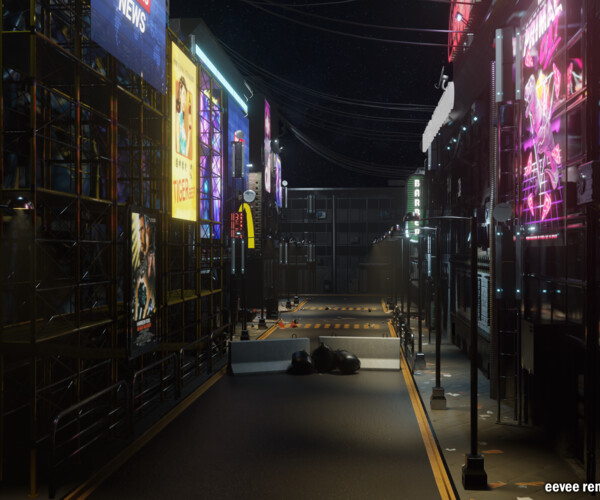 ArtStation - Cyberpunk 2041 | Game Assets