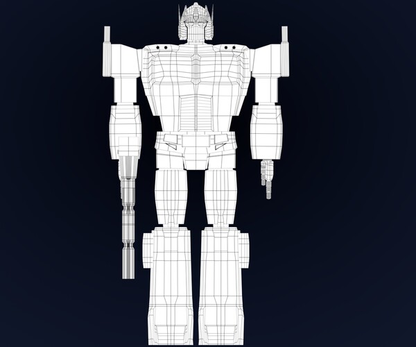 ArtStation - Optimus Prime | Game Assets