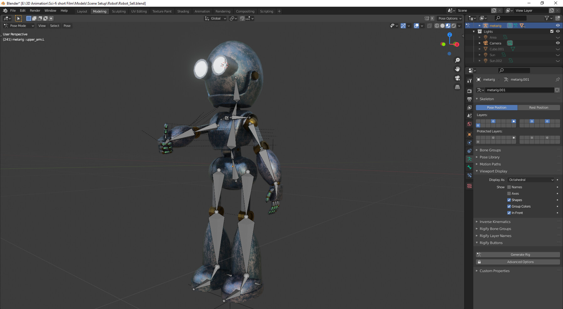 ArtStation - Rigged Robot | Resources