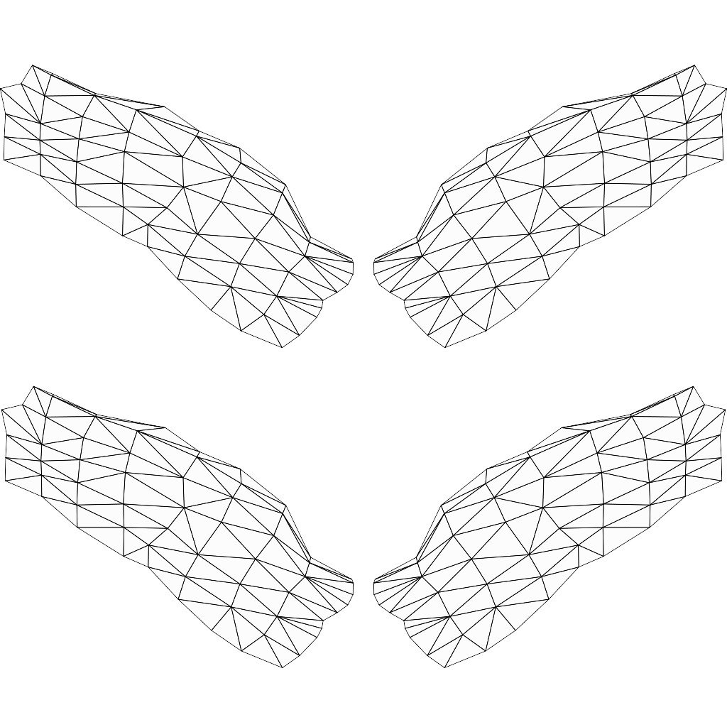 ArtStation - Low Poly Animated Dark Angel Wings | Game Assets