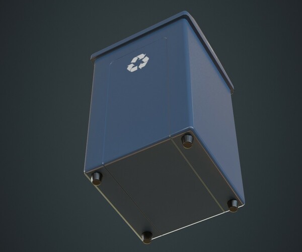 ArtStation - Dustbin 5A | Game Assets