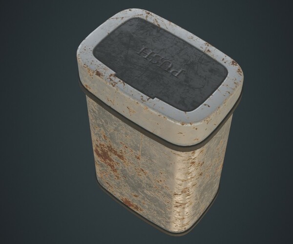 ArtStation - Dustbin 6B | Game Assets