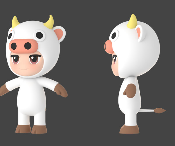 ArtStation - Hello, Lucky Cow | Resources