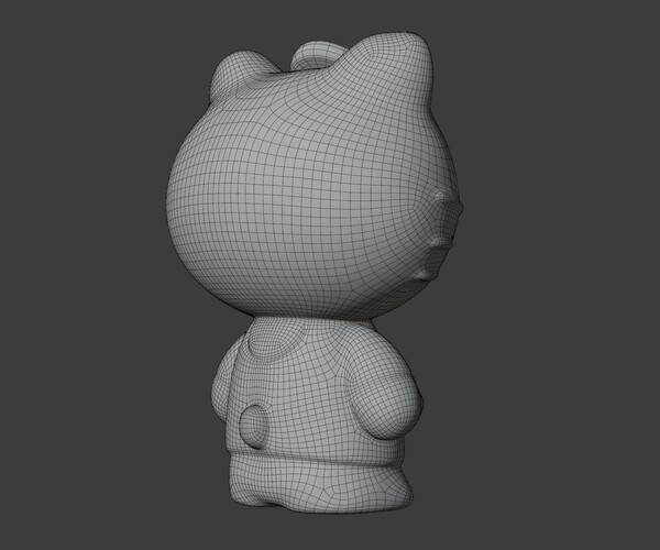 ArtStation - Hello Kitty Figure | Resources