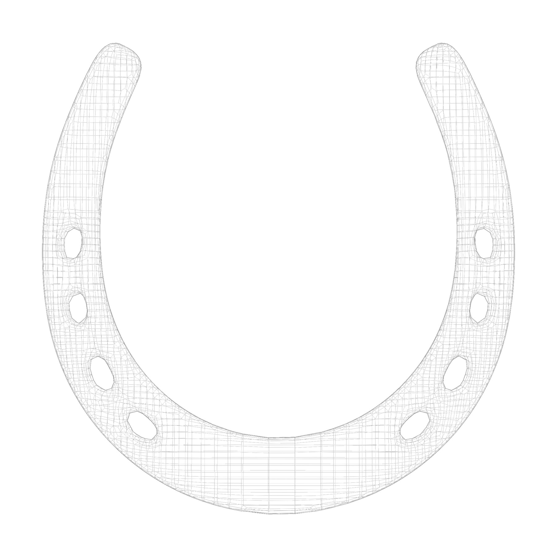 ArtStation - Horseshoe Collection Low-poly 3D model | Resources