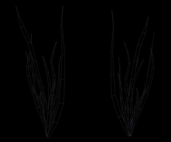 ArtStation - Cartoon Grass Animated Dry and Fresh Low-poly 3D model ...